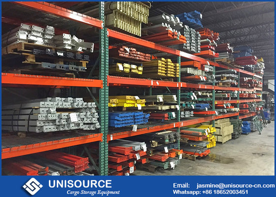 Carbon Steel Industrial Pallet Shelving , Easy Assembly Pallet Racking For Warehouses