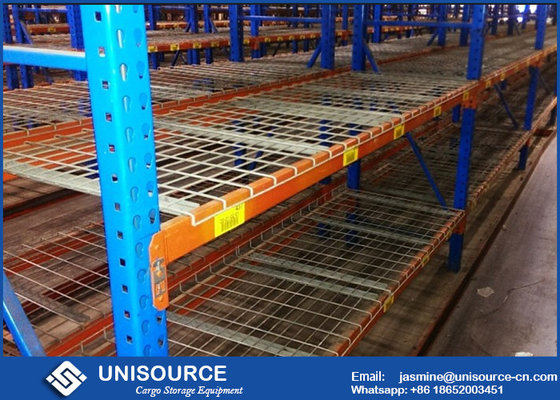 Powder Coated Industrial Pallet Racks Heavy Duty Garage Shelving Corrosion Resistant