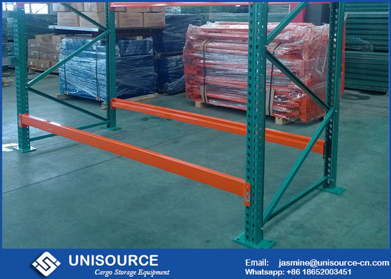 Standard Teardrop Pallet Rack Shelving Corrosion Protection For Ourdoors