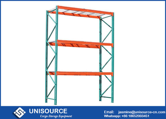Rust Protection Teardrop Pallet Rack High Capacity Steel For Cold Storage