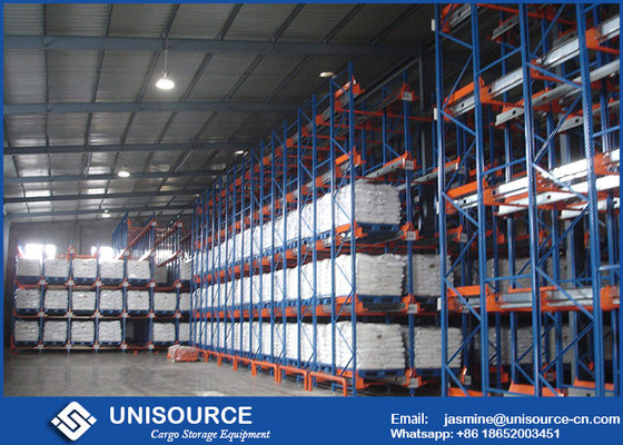 Professional Shuttle Pallet Racking , High Density Storage Heavy Duty Pallet Racks