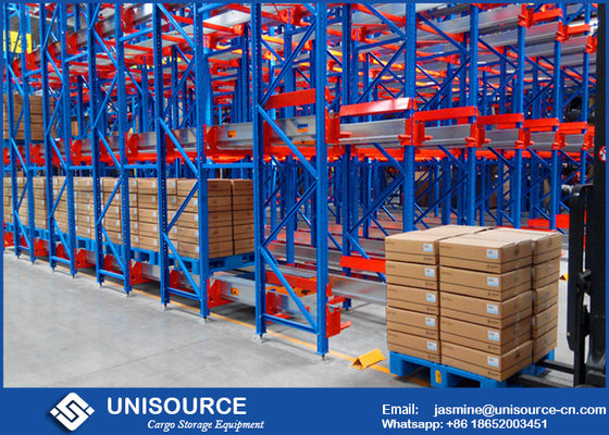 Automated Storage / Retrieval Cold Storage Racking System For Ice House Storage