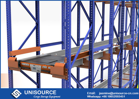 Automated Storage / Retrieval Cold Storage Racking System For Ice House Storage