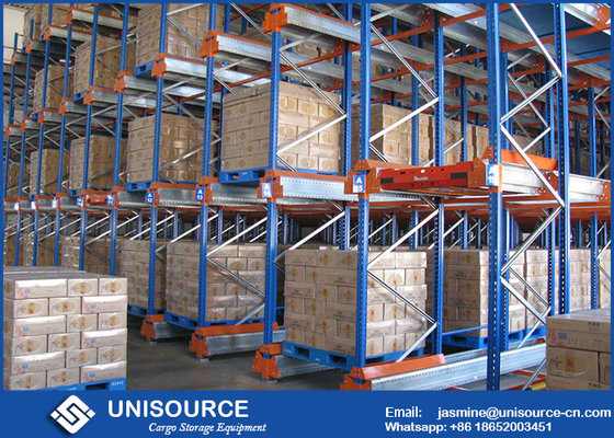 Economical FIFO Radio Shuttle Racking System 1500 Kg / Pallet For Industrial