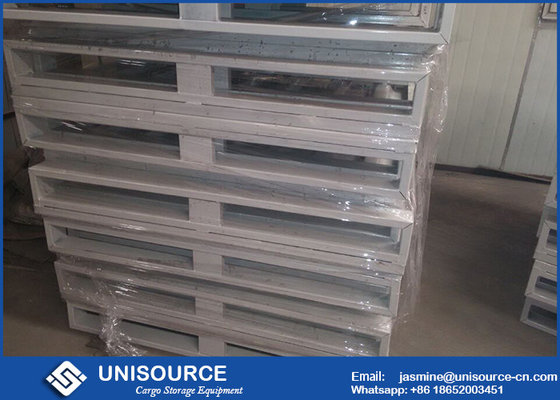 Waterproof Heavy Duty Steel Pallets , Durable Stackable Steel Pallets 1000 - 3000 Kg Load