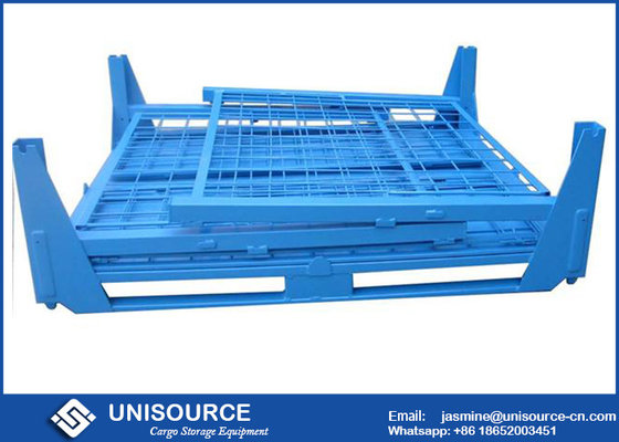 Unisource Industrial Foldable Metal Box 500 Kg - 2000 Kg Load With Flexible Wheels