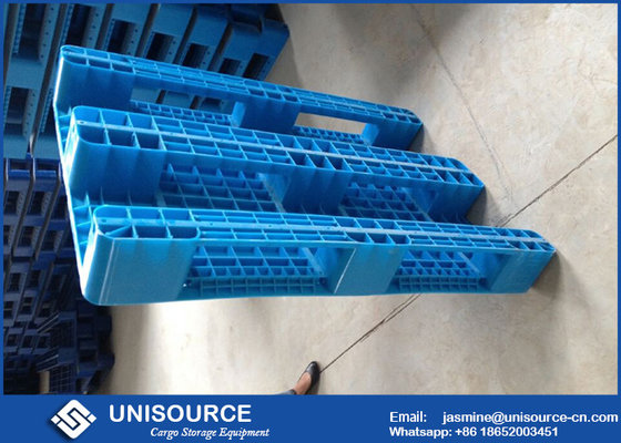 1200 X 1200mm Stackable Plastic Pallet Heavy Duty With 3 Runners / Open Deck