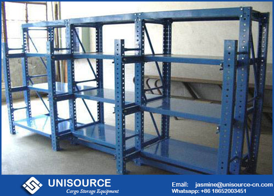 Versatile Adjustable Heavy Duty Long Span Shelving With Traveling Crane Arm