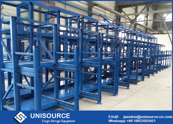 Versatile Adjustable Heavy Duty Long Span Shelving With Traveling Crane Arm