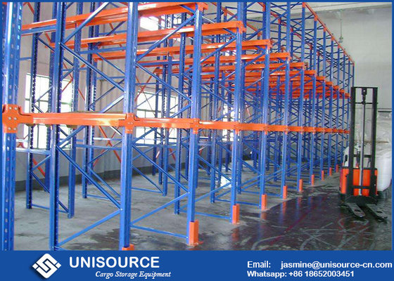 Drive In / Thru Warehouse Storage Racking Anti Corrosion Heavy Duty Industrial Shelving