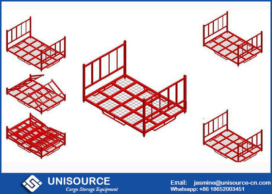 Iron Stacking Tire Rack For Logistic Equipment Material Handling CE Approved