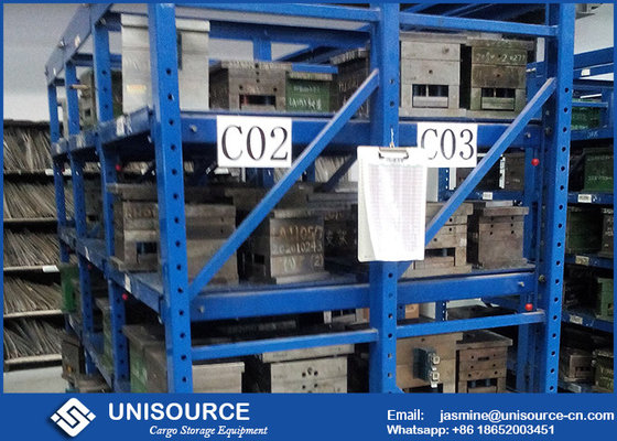 Roll Out Heavy Duty Racks For Warehouse , Adjustable Steel Storage Racks On 1" Centers