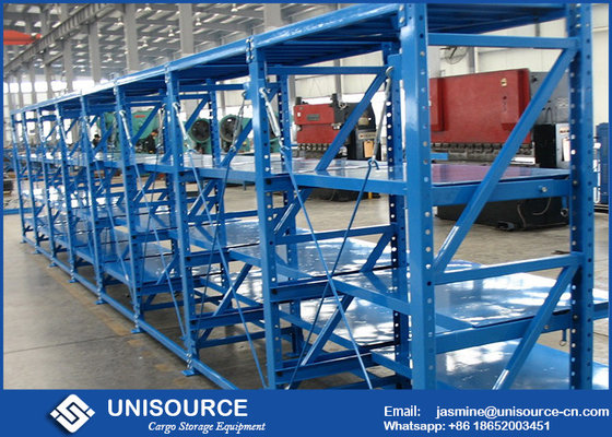 Standard Mold Storage Racks 1000 kg Per Drawer With 4 Roll Out Drawers