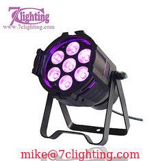 China 7x10W Mini LED PAR Super Mini Dmx LED Spotlight,RGBW Quad Color supplier