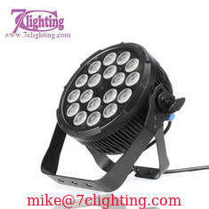 China IP44 18x15W RGBWA LED Round Parcan supplier