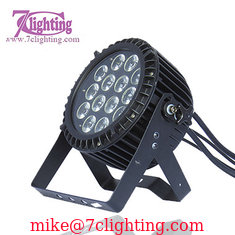 China Waterproof IP65 14x15W  RGBWA LED Flat Par supplier