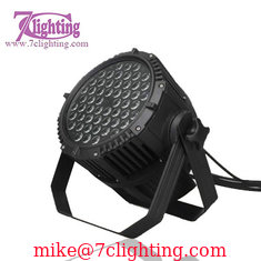 China Waterproof IP65 54x3W LED Par Light supplier