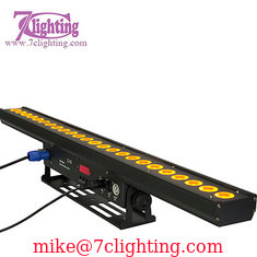 China No Noise LED Wall Washer LED Bar 24x15W RGBWA 5-in-1 LED Studio Light Flicker-Free Stage Lighting World-wide Shipping supplier