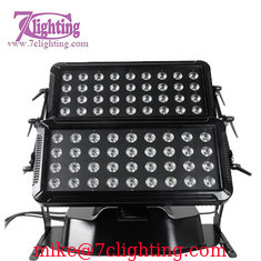 China Powerful 72x10W RGBW LED WASH PROJECT LIGHT IP65 Outdoor LED PROJECT LIGHT supplier