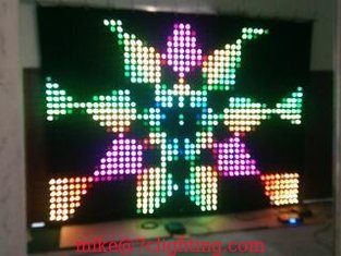 China Stage DJ Disco Event Backdrop LED Video Drape supplier