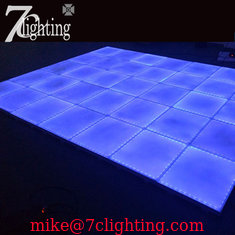 China 50 x 50cm LED Brick Dance Floor Light Glowing LED Dance Floor installed for Disco Nightclub Stage supplier