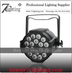China DMX Quad PAR 18X12W RGBW LED PAR Light Wash Lighting supplier