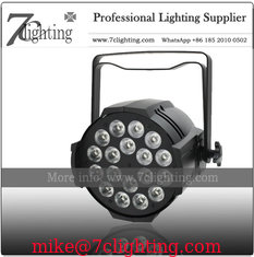 China Hex PAR 18X18W LED PAR Light RGBWA-UV 6in1 DMX512 LED Wash PAR Can supplier