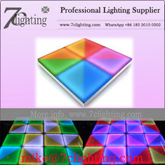 China 1sqm RGB LED Dance Floor for Party Events supplier