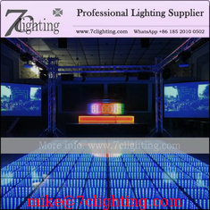 China Infinity 3D LED Dance Floor Tile Event Wedding Party Rental Lighting Equipments supplier