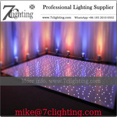 China Decoration Flooring Panel RGB Starlit LED Dance Floor of Stage Lighting Equipment supplier