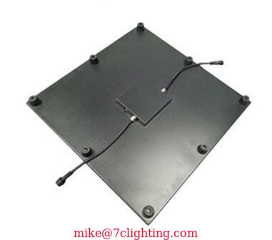 Mirror LED Dance Floor Two Glowing Dancing Floor 50CM by 50CM Floor for Event,Stage,Nightclub Setup supplier