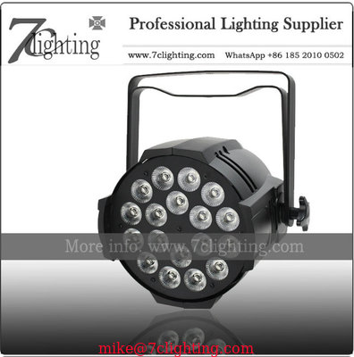 DMX Quad PAR 18X12W RGBW LED PAR Light Wash Lighting supplier