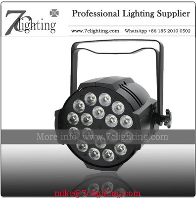 Hex PAR 18X18W LED PAR Light RGBWA-UV 6in1 DMX512 LED Wash PAR Can supplier