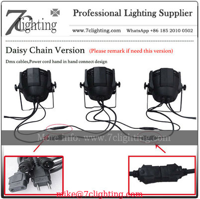 Hex PAR 18X18W LED PAR Light RGBWA-UV 6in1 DMX512 LED Wash PAR Can supplier