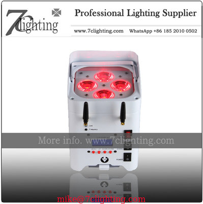 Battery PAR-Hex 4 Wireless DMX WiFi RGBWA-UV Truss LED Uplighter supplier