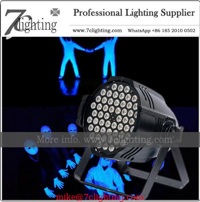 LED Blacklight 162W UV LED PAR 64 Party Lighting supplier