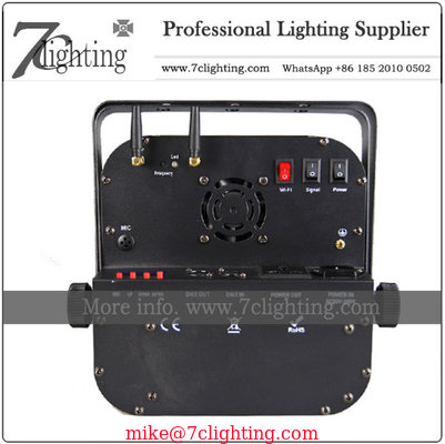 Battery Powered Wireless DMX 9LEDs RGBWA+UV PAR LED Uplighting for Event, Stage, DJ supplier