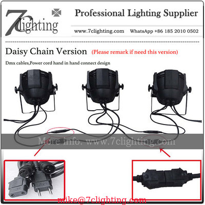 RGBW Colorsful Lighting 54X3w LED PAR 64 DMX Stagelight supplier