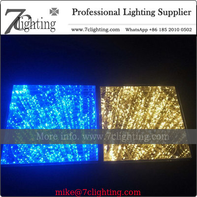 Mirror Glass Gold LED Dancing Floor Panel (50cm by 50cm) supplier