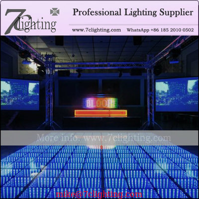 Infinity 3D LED Dance Floor Tile Event Wedding Party Rental Lighting Equipments supplier