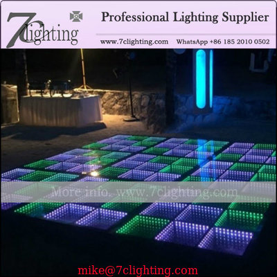 12FT X 12FT Size 3D LED Dance Floor Kit Event Lighting Packages supplier