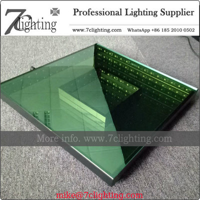 Magic LED Floor Tile 50*50 Cm 3D Effect LED Infinite Dance Floor supplier