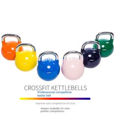 Private teaching of competitive kettlebells steel female household hip exercises deep squats solid cast iron dumbbells