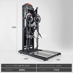 Custom Commercial Fitness Equipment Shoulder Flying Bird Shoulder Side Lift Shoulder Clamp Chest Trainer Commercial