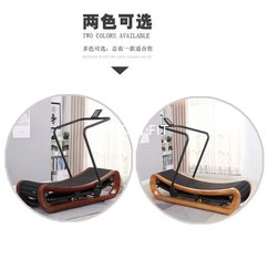 SRJOIN FIT wooden curve treadmill curved shape treadmill OEM gym equipment