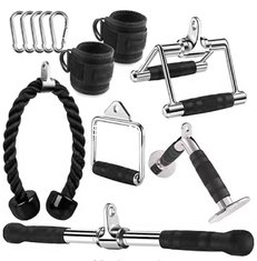 High position pull-down fitness handle, large and small bird equipment accessories, gantry frame, electroplating