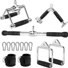 High position pull-down fitness handle, large and small bird equipment accessories, gantry frame, electroplating