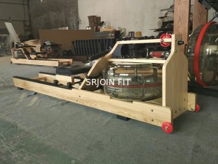 Club Water Rower, Ash Wood frame water Rowing Machine with S4 monintor