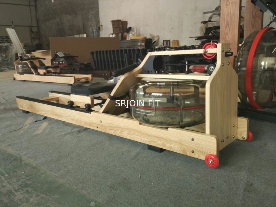 Club Water Rower, Ash Wood frame water Rowing Machine with S4 monintor