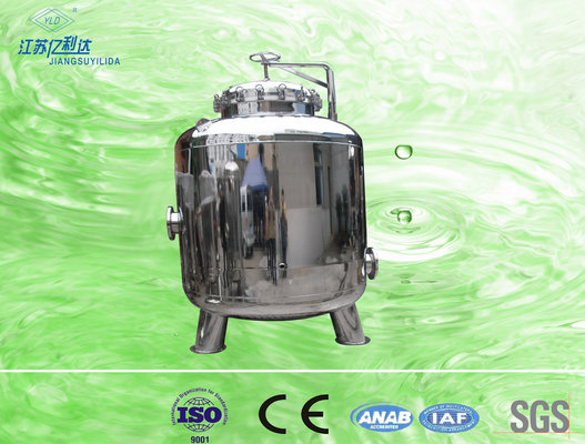 4 Inch Stainless Steel Vegetable Oil / Milk Bag Filter For Water Treatment